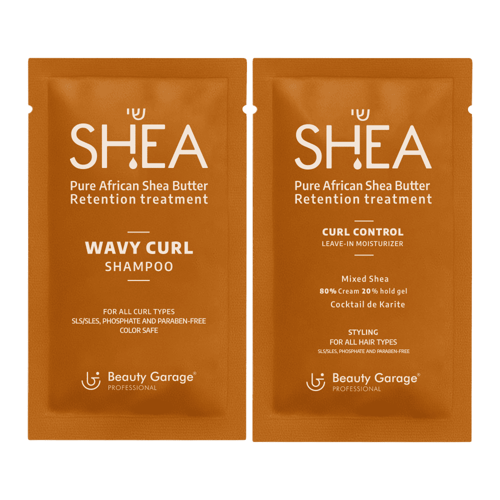 Shea Wavy Curl Shampoo & 80/20 Leave-In Gel Trial Pack