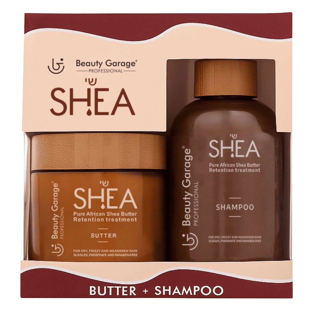 Shea Shampoo & Hair Butter Mask Combo – Deep Nourishment